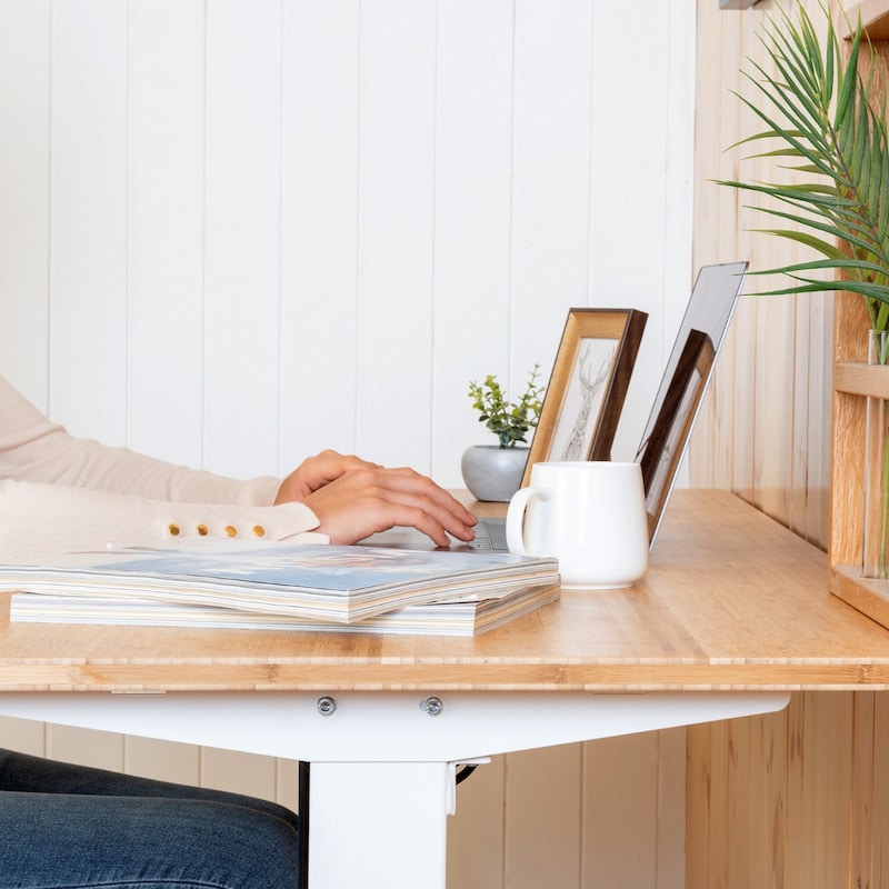 Flexispot bamboo desk store